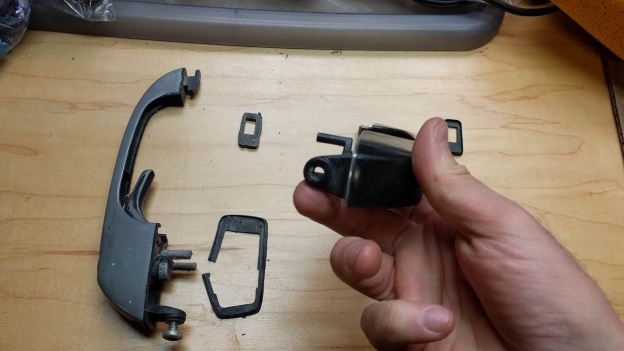 Restoring Vanagon front door handles