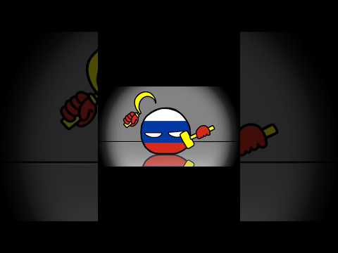 The power of country balls πͺ #animation #countryballs #flag #shorts #power