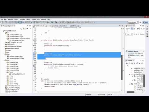 Android JDBC Database Connection part 3