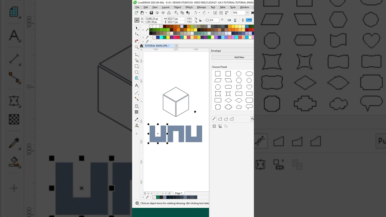 Envelope | CorelDraw2024