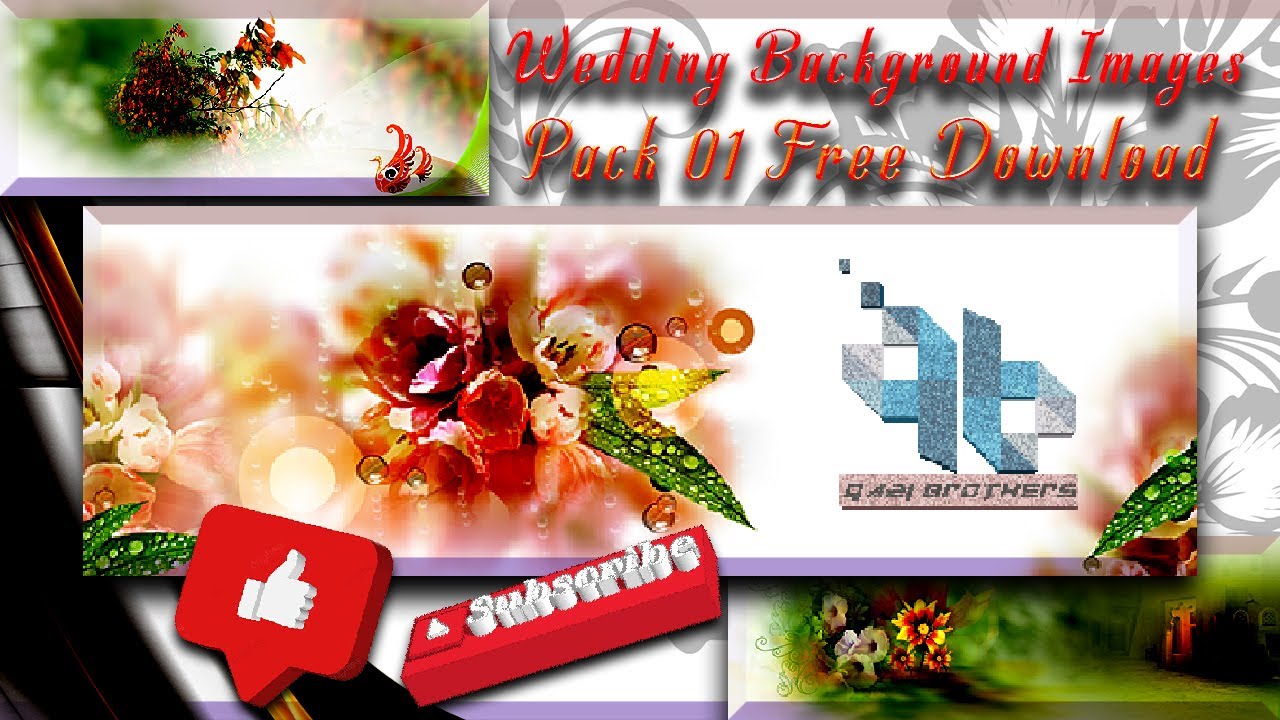 Wedding Background Image Pack 01 Free Download