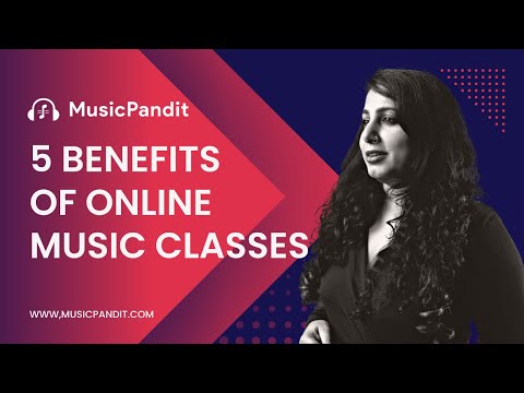 5 Benefits of Online Music Classes at Music Pandit