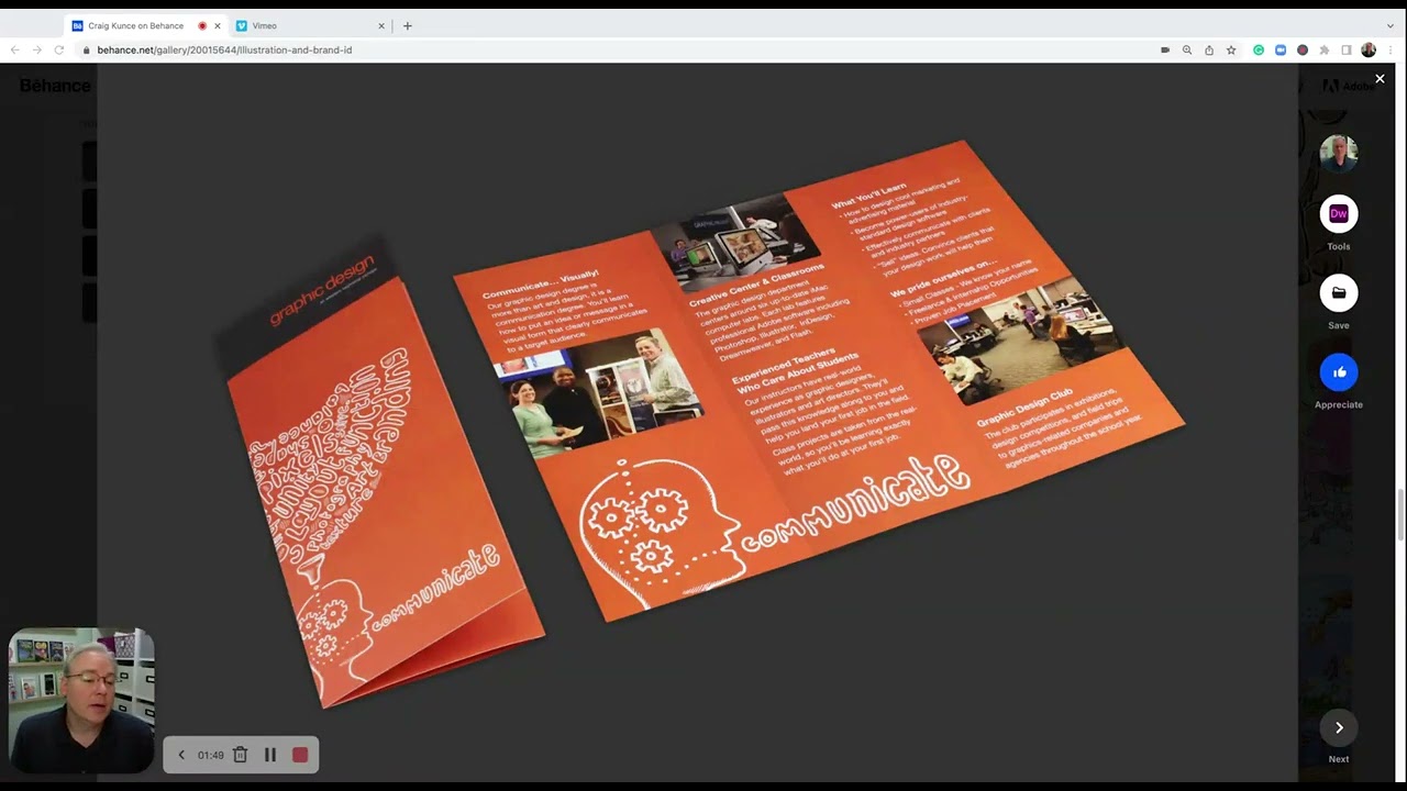 Presenting your creative portfolio - Brochure