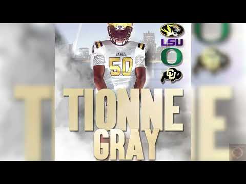 Deion Sanders CU Buffs Top 4⭐LINEMAN TIONNE GRAY #deionsanders #tionnegray