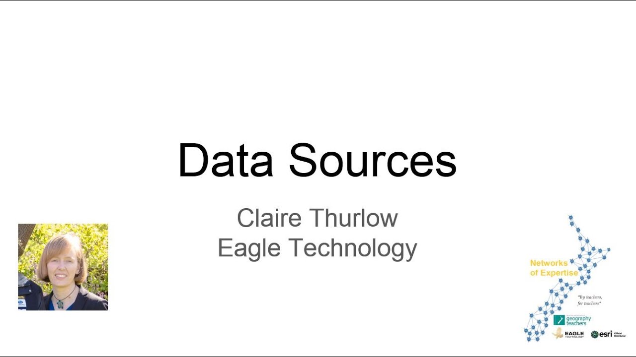 Possible Data Sources for making your own GIS lessons