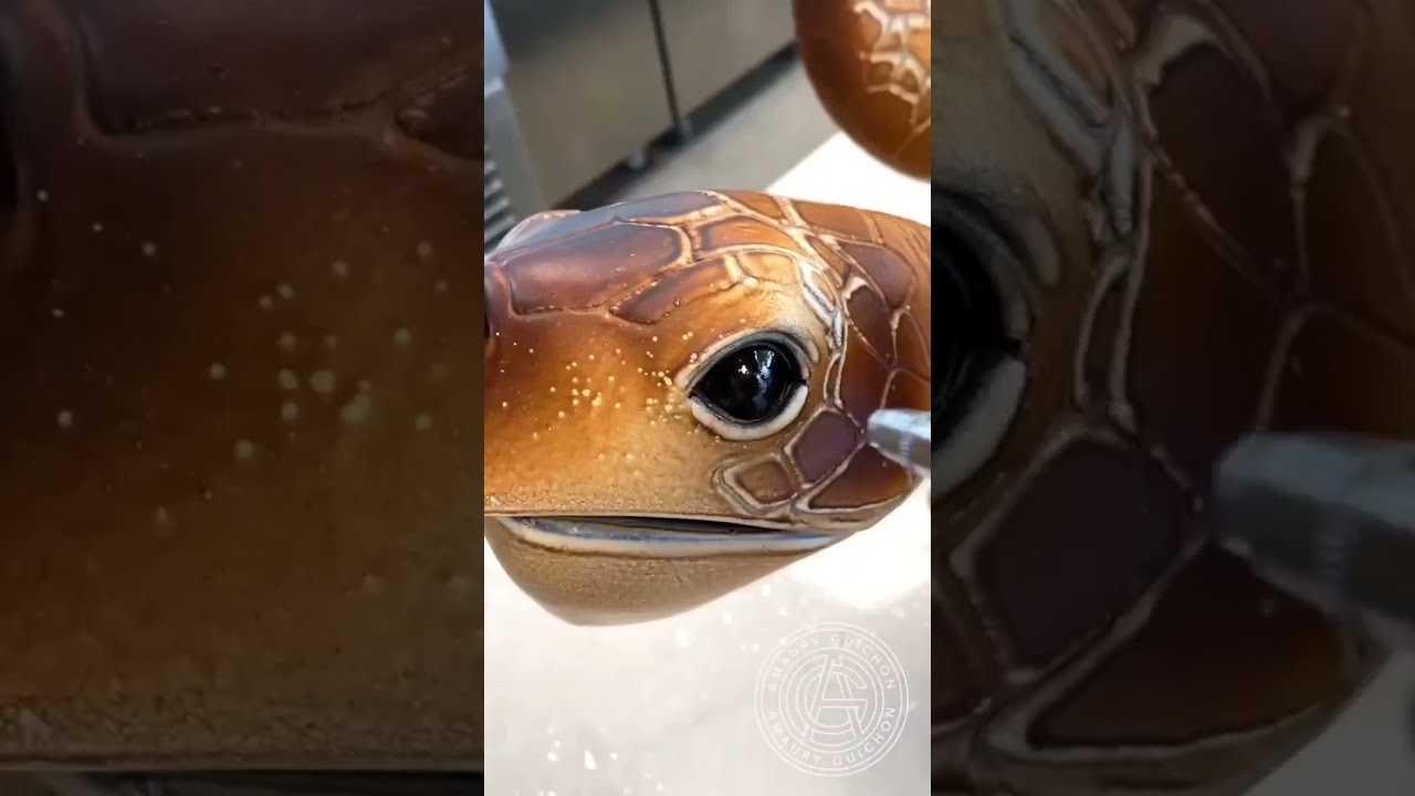 so amazing realistic turtle cake