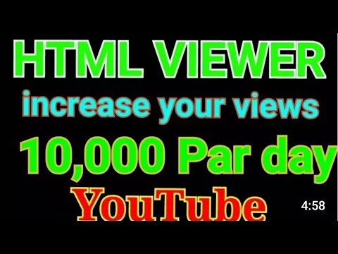 How to use HTML viewer Android app in Android mobile