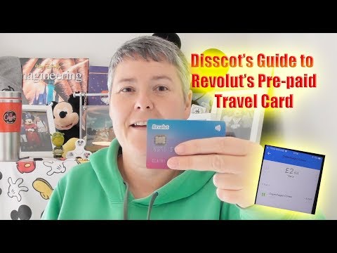 Bitesize Guide to Pre paid Travel Credit Card Revolut and App.