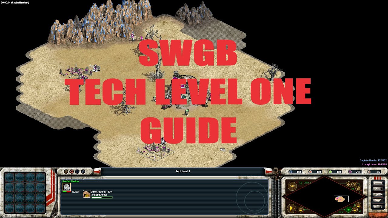 Star Wars Galactic Battlegrounds - Tech Level 1 Tutorial/Guide