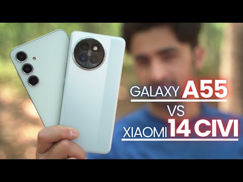Xiaomi 14 CIVI vs Samsung Galaxy A55: Clear Winner!