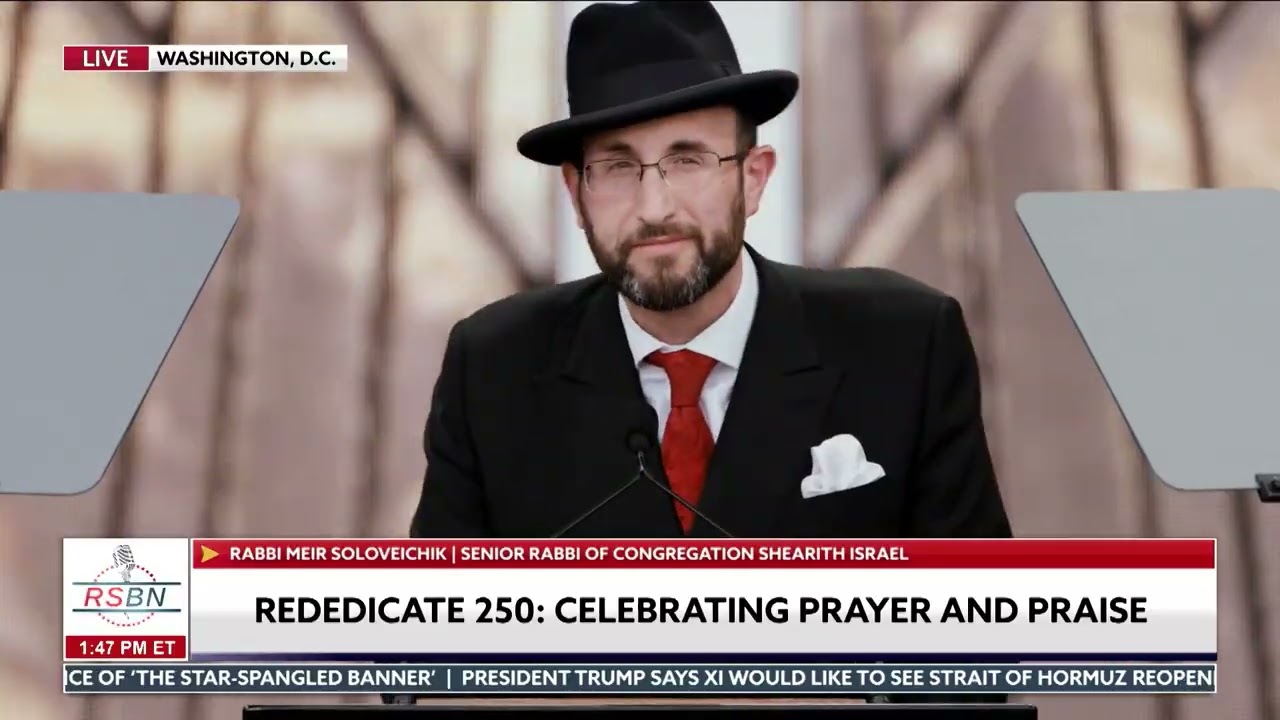 FULL SPEECH: Rabbi Soloveichik on the Origin of God Bless America - 05/17/26
