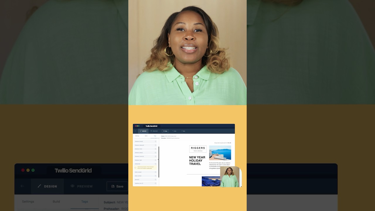 Use dynamic content in your Twilio SendGrid emails