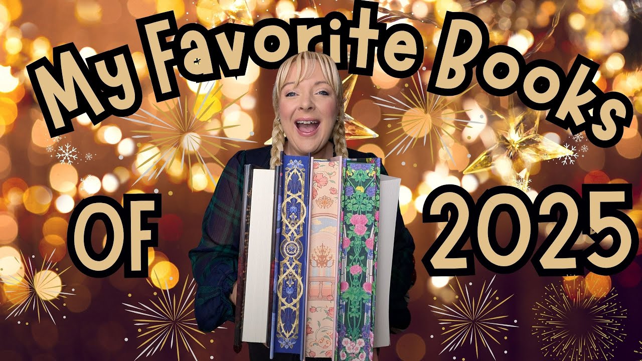 🎉 My TOP Favorite Books of 2025!! 🎉