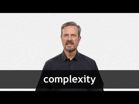 How to pronounce COMPLEXITY in American English