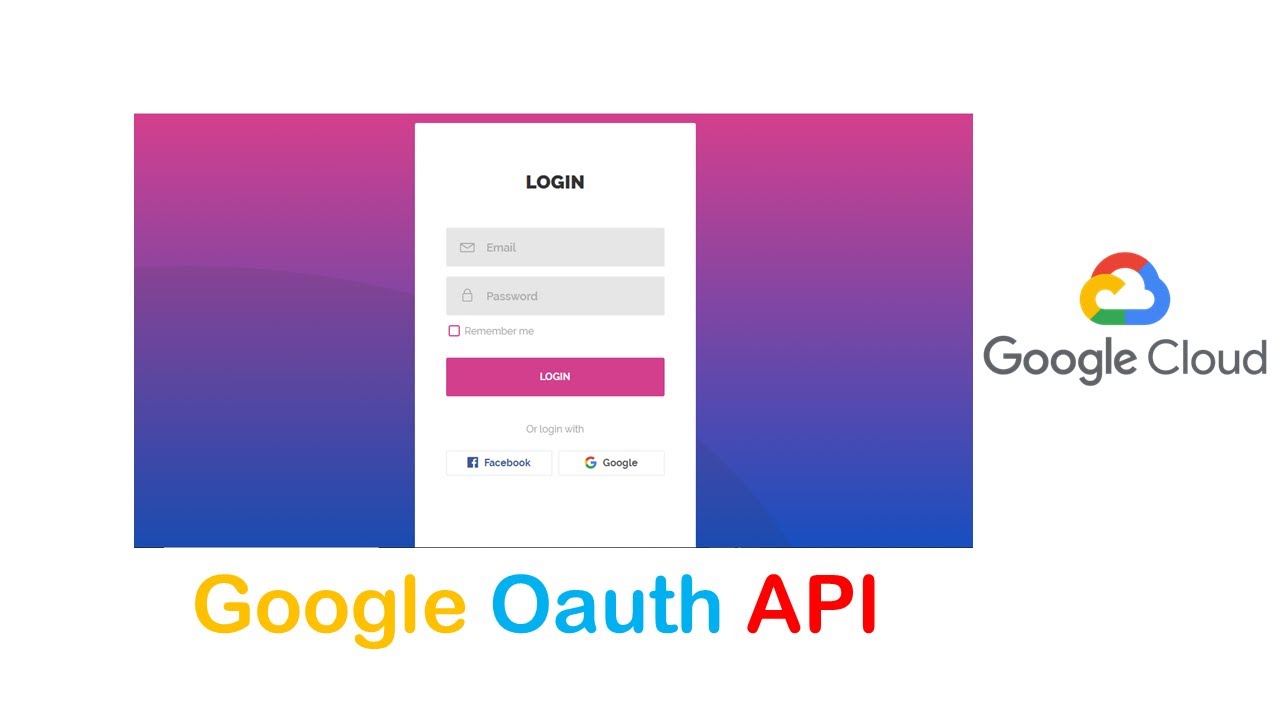 SIGN-IN WITH GOOGLE USING PHP (Google Oauth API) + SOURCE-CODE