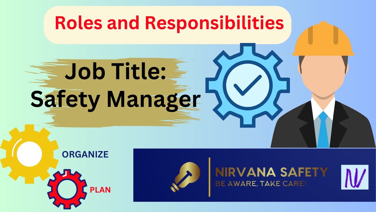 The Role of a Safety Manager: Safety First #safetyfirst #safetytips #workplacewellness #hazard #risk