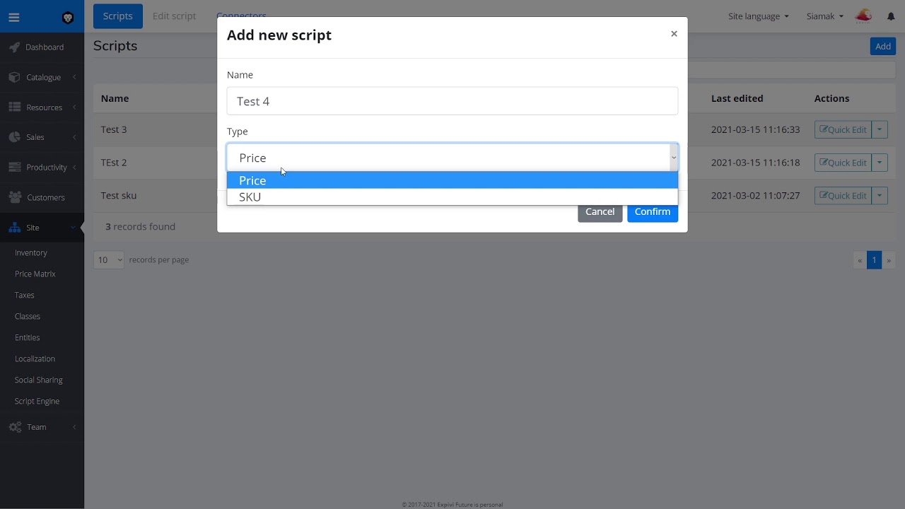 What is Expivi's Script Engine?