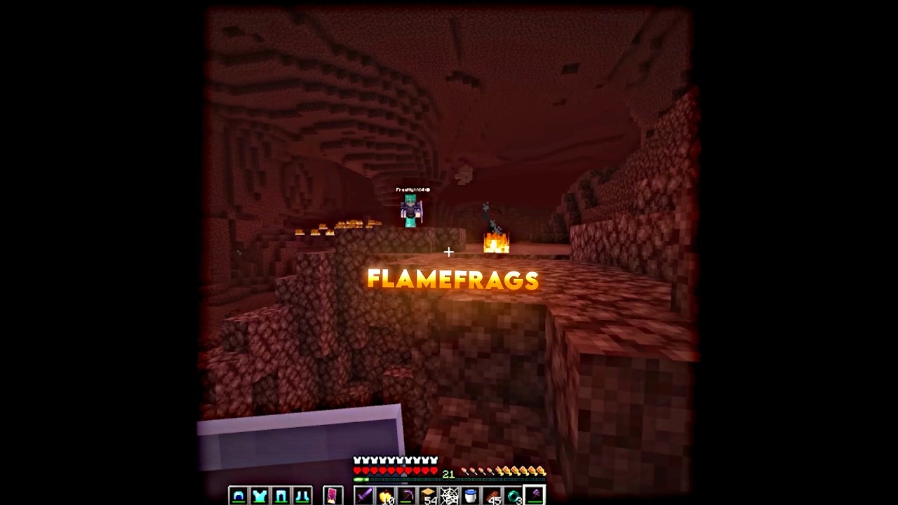 Bro Tried to Humiliate Flamefrags ☠️ #minecraft #edit #shorts