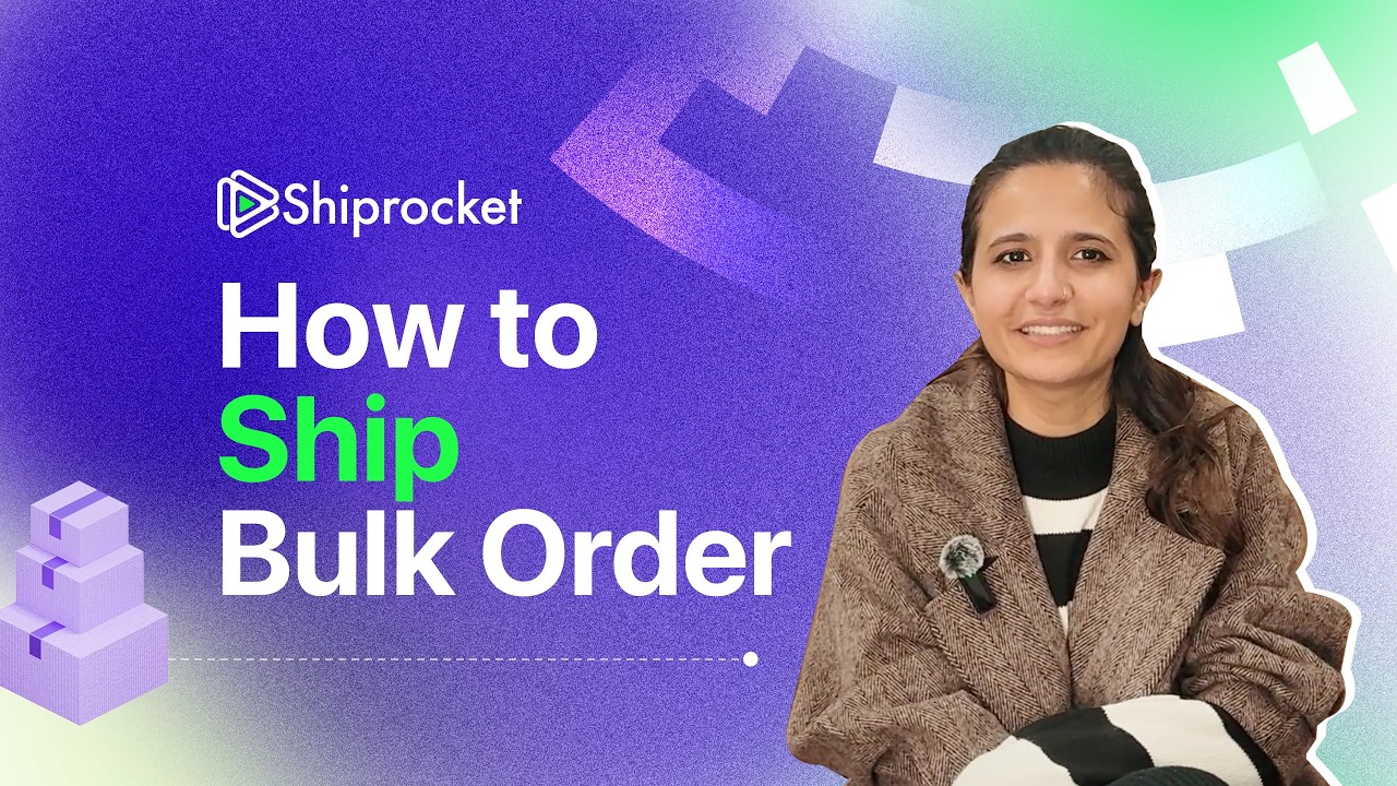How to Do Bulk Shipping & Heavy Shipments with Shiprocket Cargo | Complete Guide