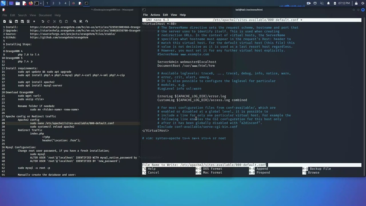 OrangeHRM Installation Guide