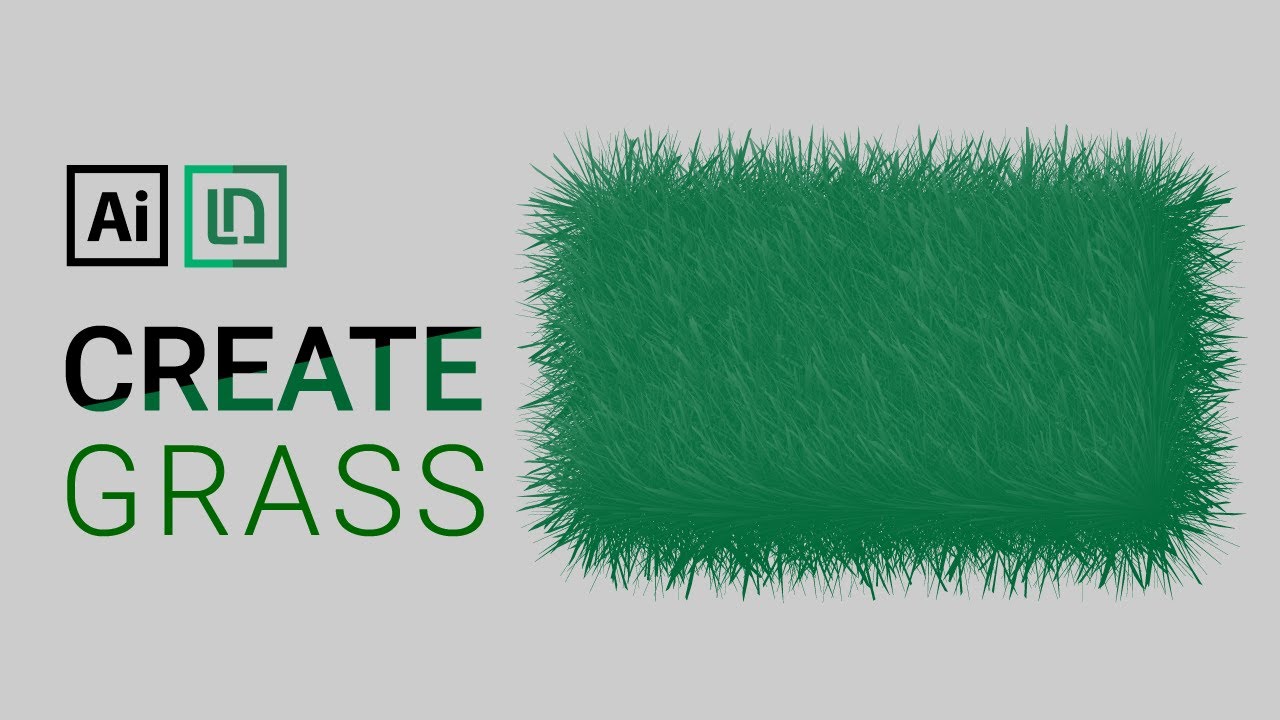 Create Grass in adobe illustrator 2023 tutorial