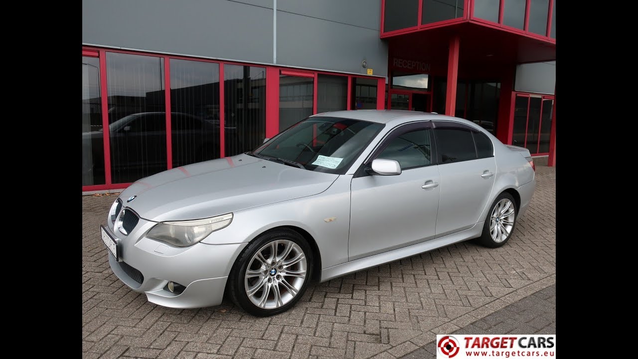 740780 BMW 525I E60 SEDAN 2.5L M-SPORT 192HP 11-04 SILVER 62091KM RHD