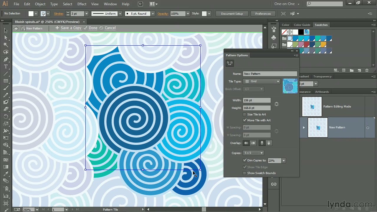 Illustrator Tutorial - Using the Pattern Generator