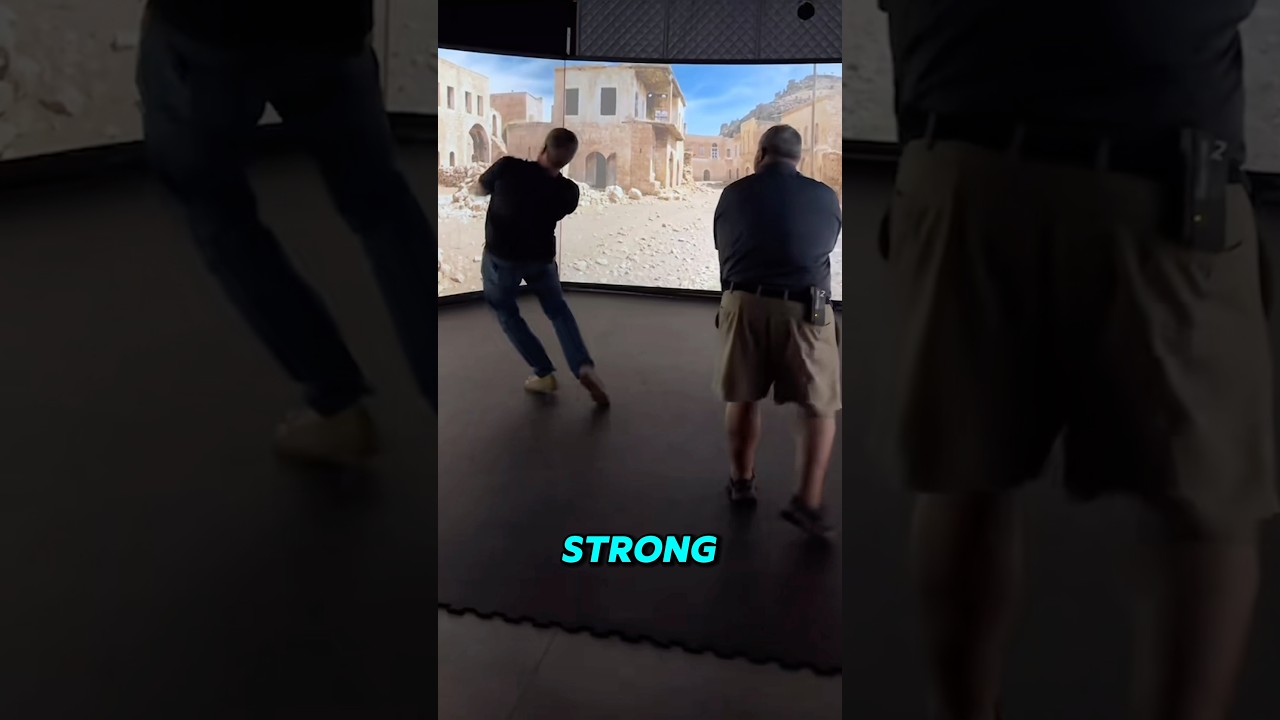 Realistic Police Training With Shocking Consequences.