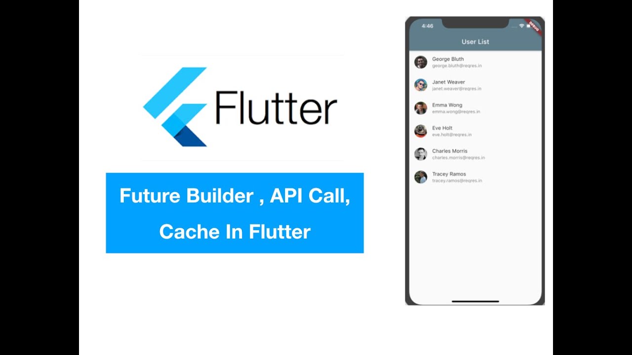 Future Builder In Flutter | Api call in flutter | Flutter Cache