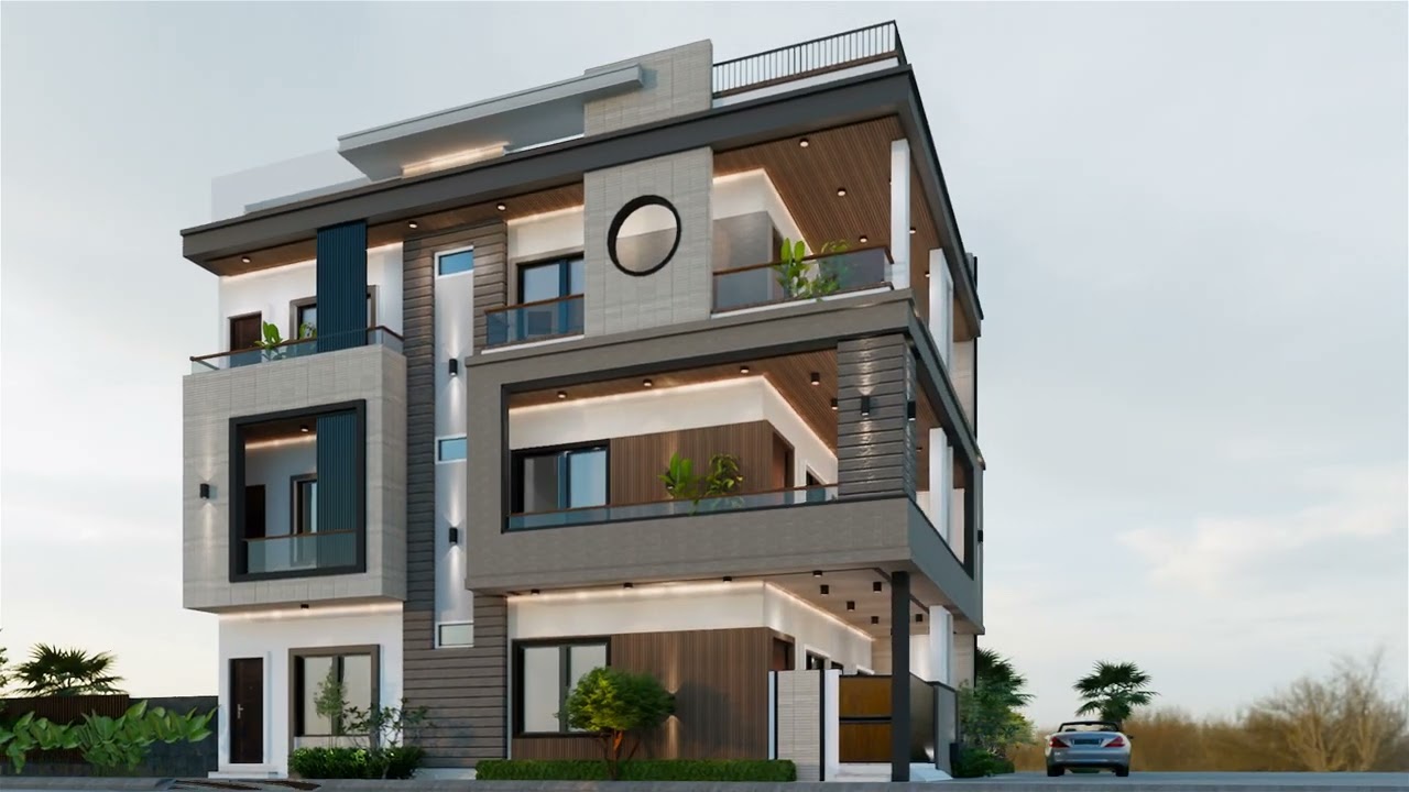 MODERN ELEVATION BY STAND CONSULTANT-WALKTHROUGH