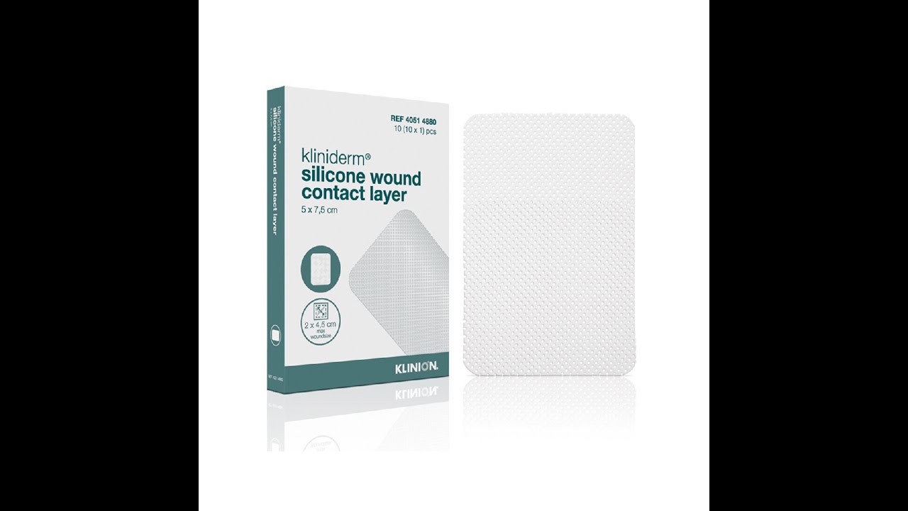 Kliniderm® Silicone Wound Contact Layer  - Application On A Skin Tear