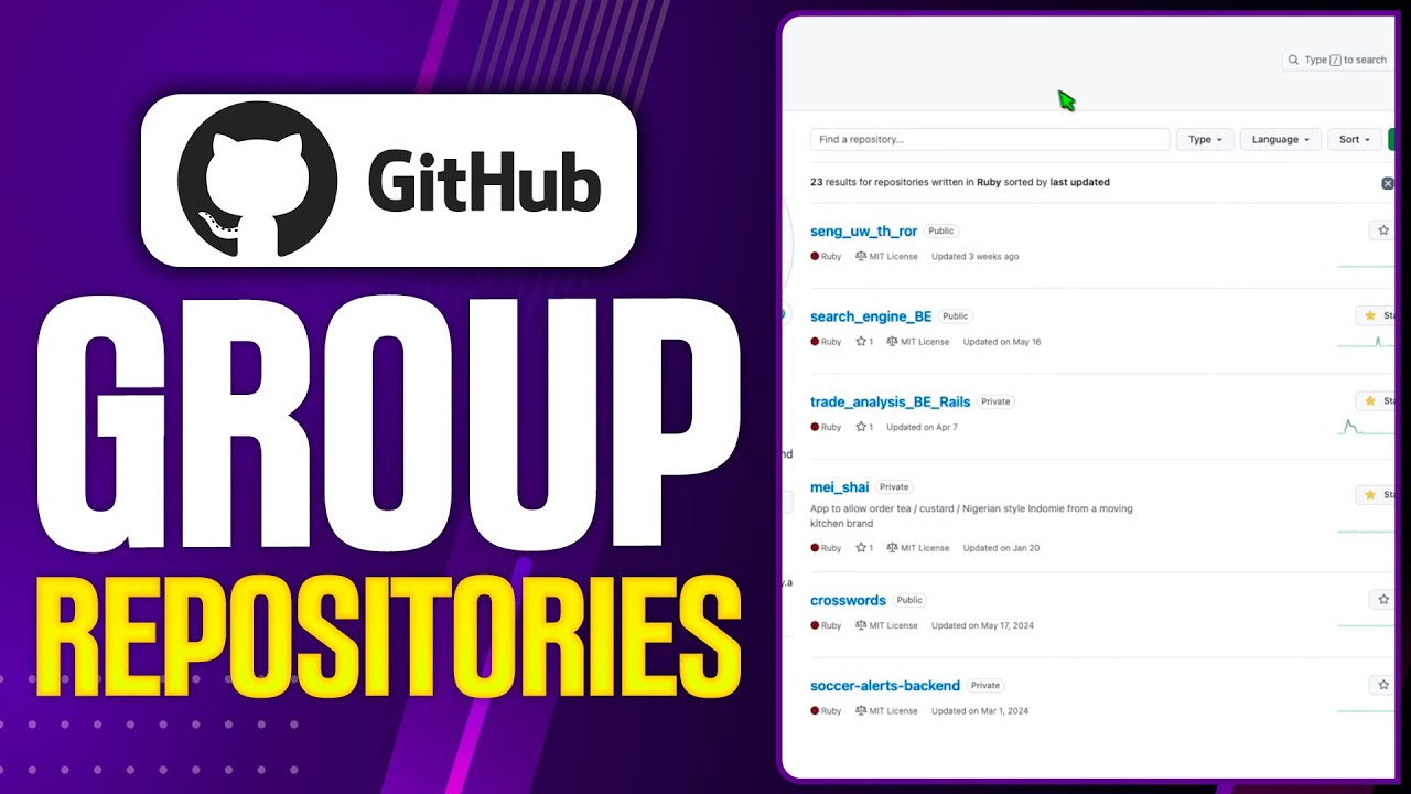 How To Group Repositories In GitHub - Step By Step (2026)