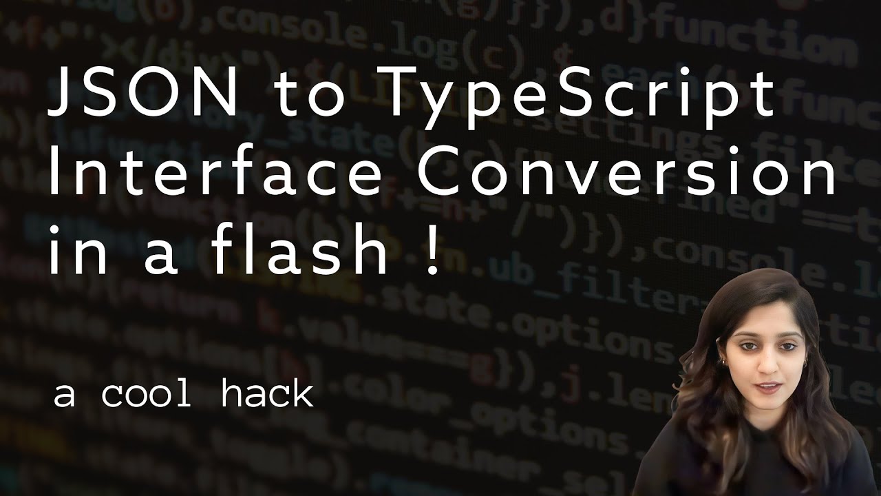JSON to TypeScript Interface Conversion in 2 Minutes!