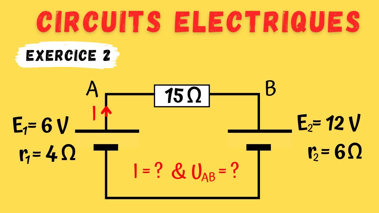 Electrical Circuits: Exercise 2 (Generators in opposition)