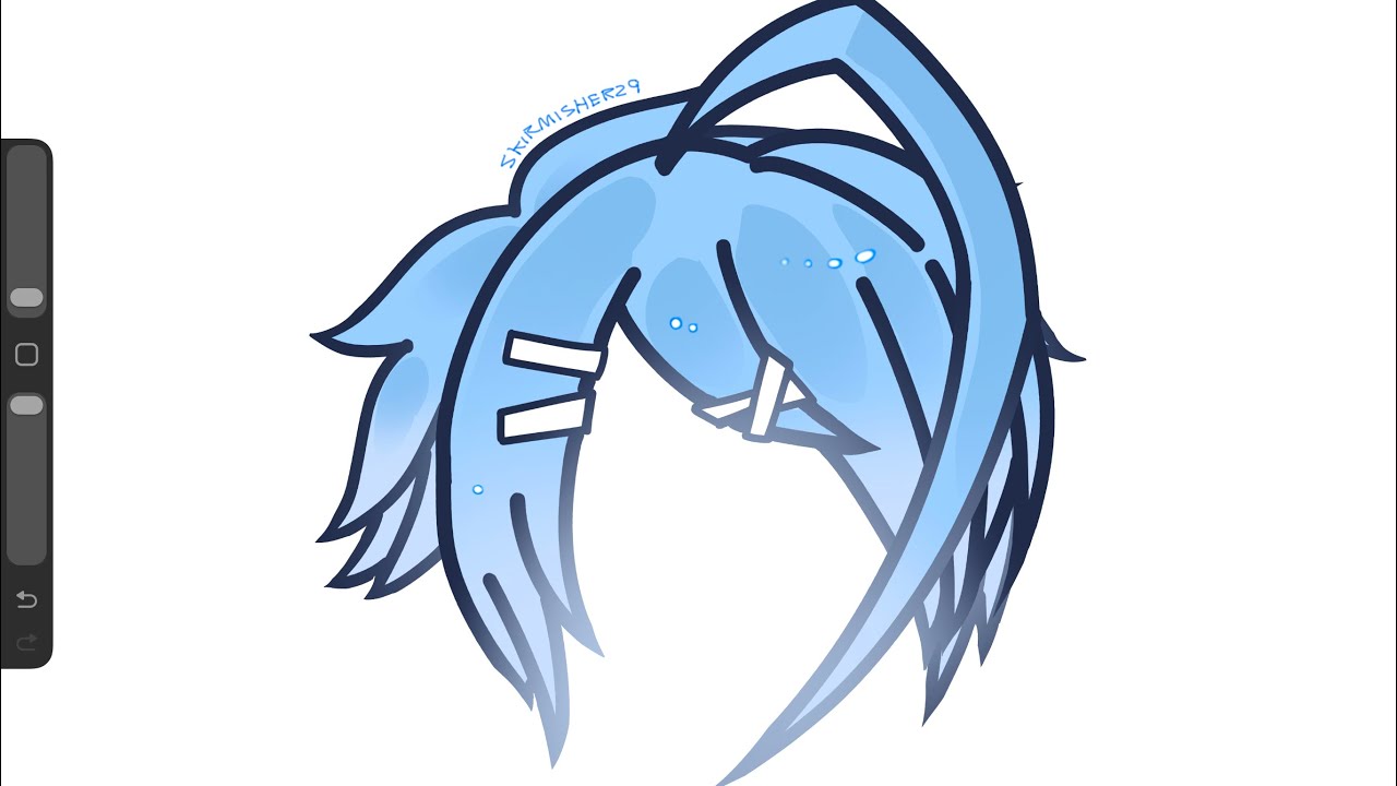 GACHA LIFE- Body Sheet Tutorial Part One: Hair
