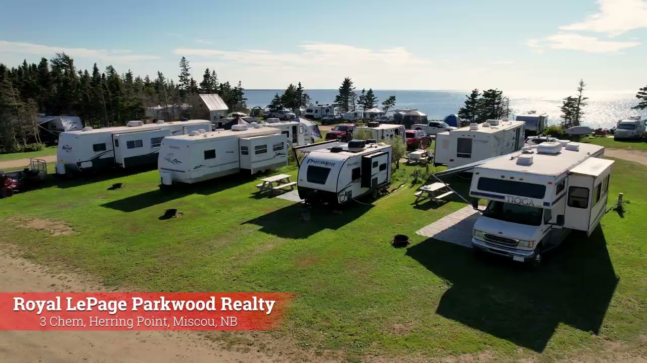 Andrea Bouma Real Estate, Camping La Vague, 3 Chem. Herring Point, Miscou, NB.