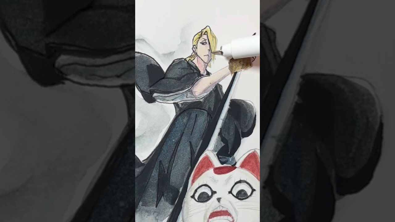 What if Bleach met DanDaDan in one artwork? #bleach #dandadan #kiraizuru #turbogranny  #averidaart
