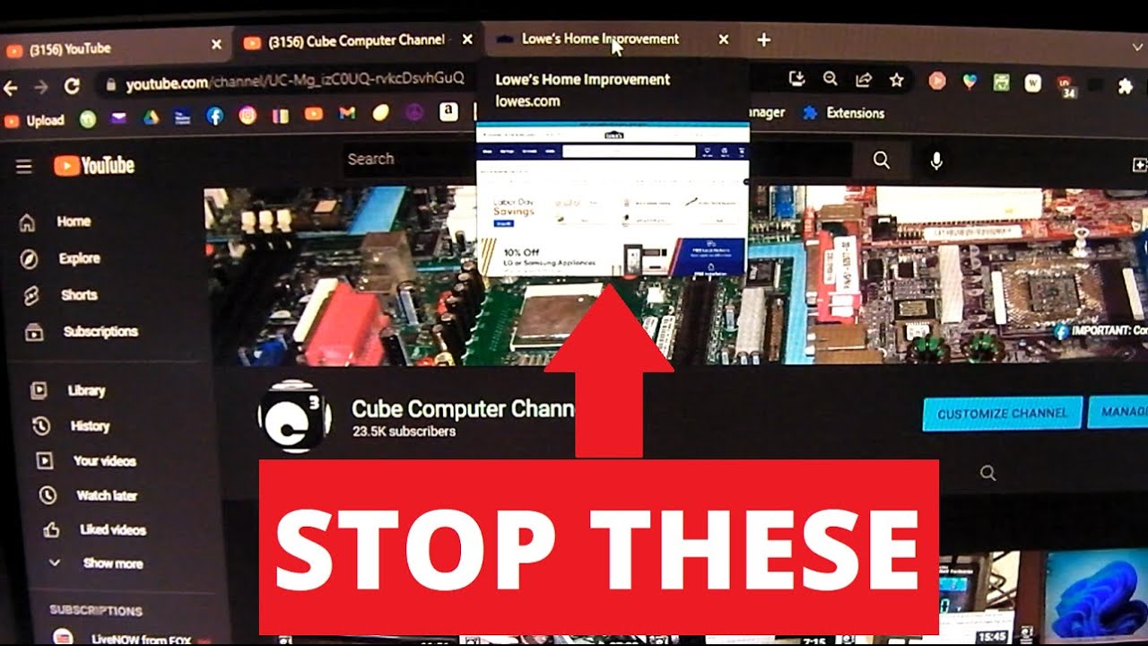 How to turn off tab hover card previews in Google Chrome