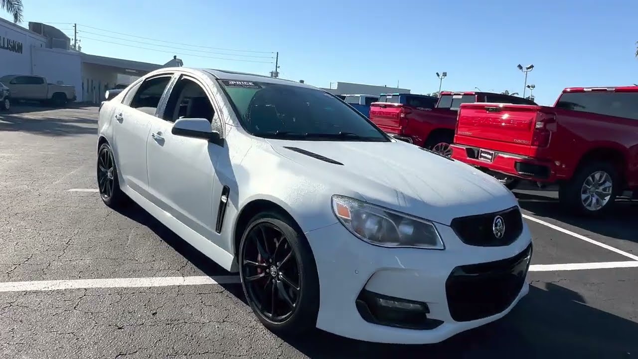 2017 Chevrolet SS Sedan White