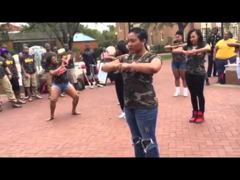 MIGHTY MU NU chapter of Delta Sigma Theta Sorority, Inc. QueDelta2015 Yard Show