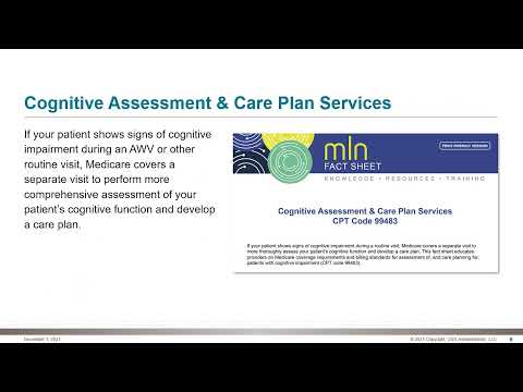 What are the Cognitive Assessment & Care Plan Services?