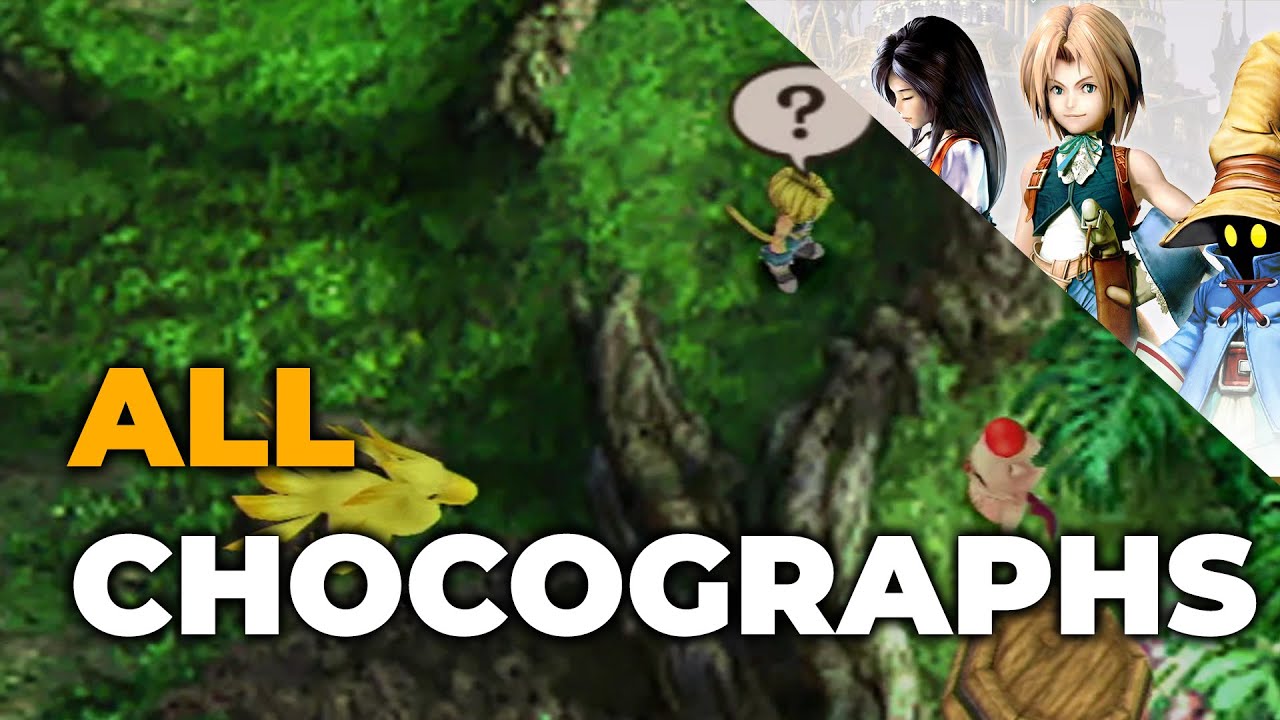 How to get and find ALL Chocographs in Final Fantasy 9