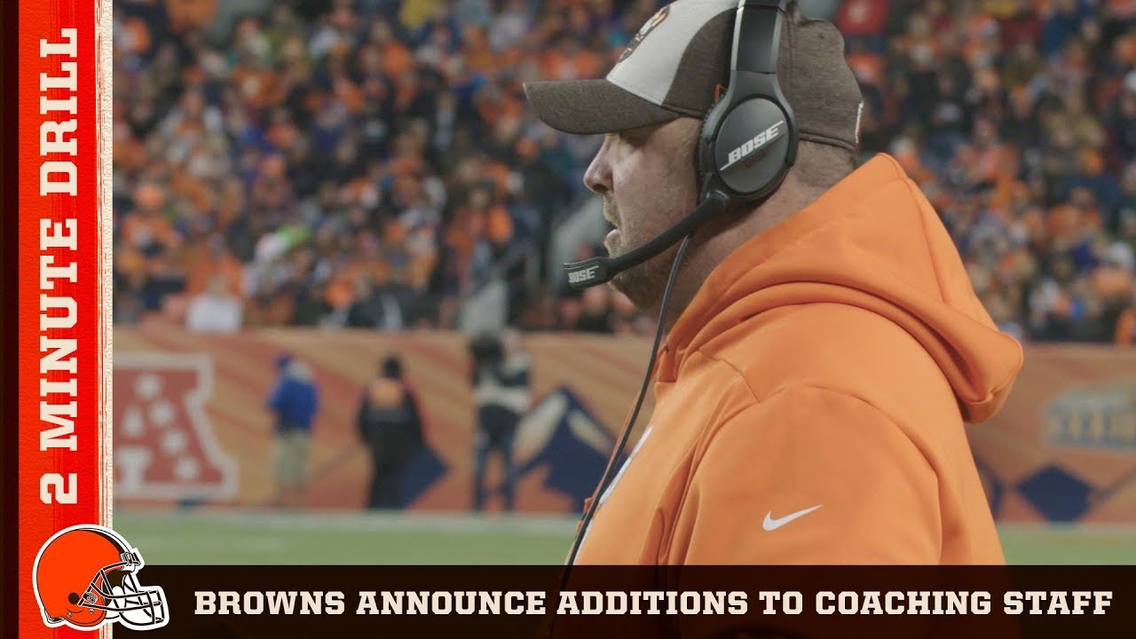 Browns Announce New Additions to Coaching Staff | 2 Minute Drill