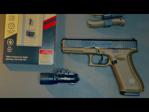 Lipsey’s Exclusive Glock 17 MOS FDE Factory Frame