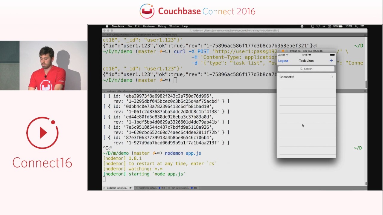 Testing and deploying Couchbase Mobile – Couchbase Connect 2016