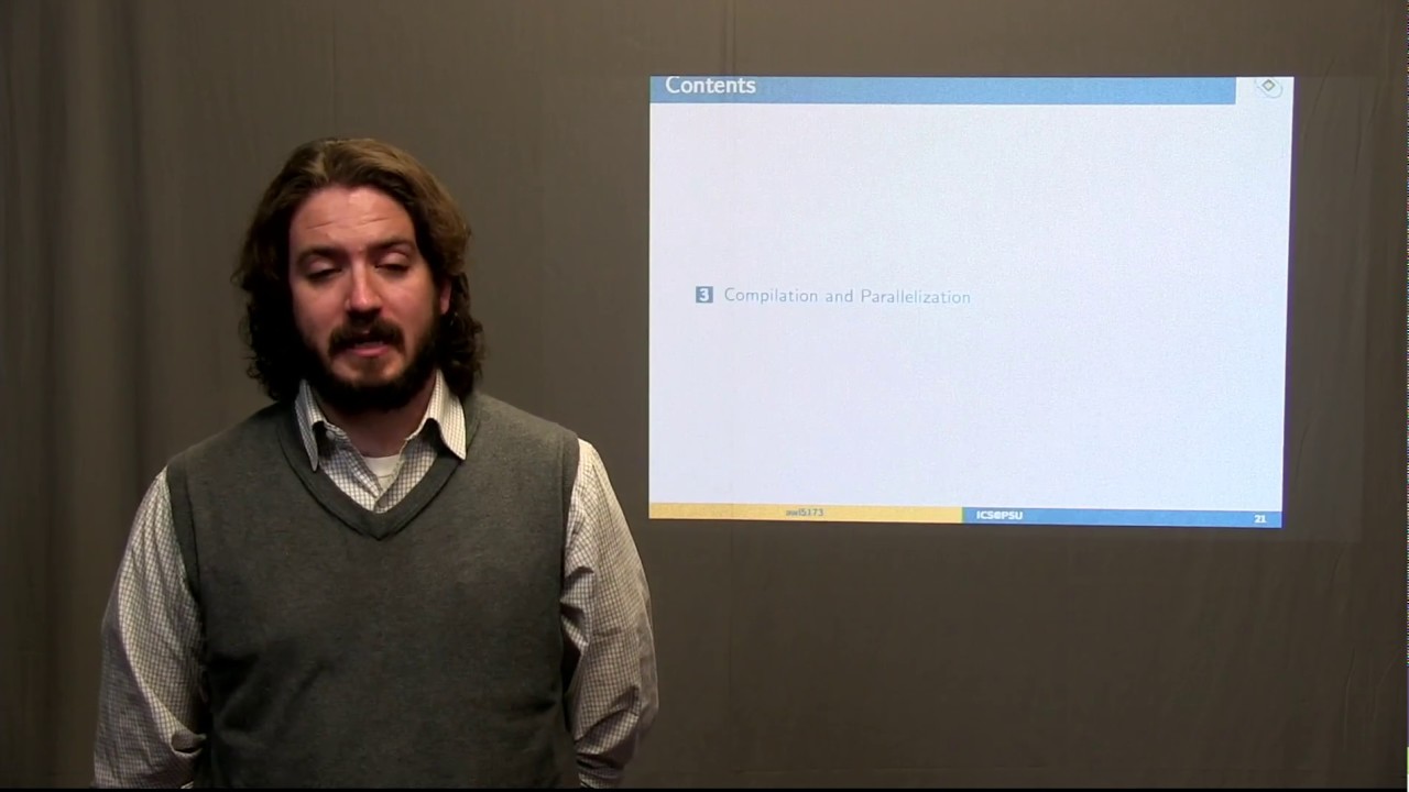 ICS-ACI Training Series Seminar 3: Intro to HPC Computing