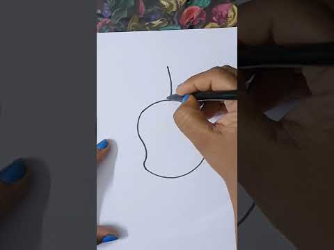 Mango | Mango Drawing | Mango Drawing For Kids | How To Draw Mango