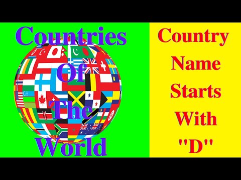 countries of the world with flag | Country Name Start with "D"