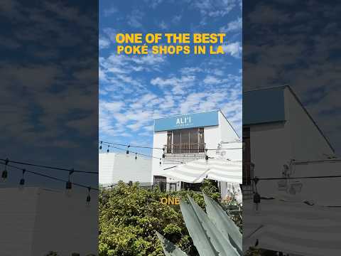 A piece of Hawaii in LA. $17.50 poke bowl. #hungryinla #foodvlog #elsegundo #lafoodblogger