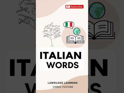Useful Italian Words with English Meanings | Italian Vocabulary for Beginners 🇮🇹 #italianlessons